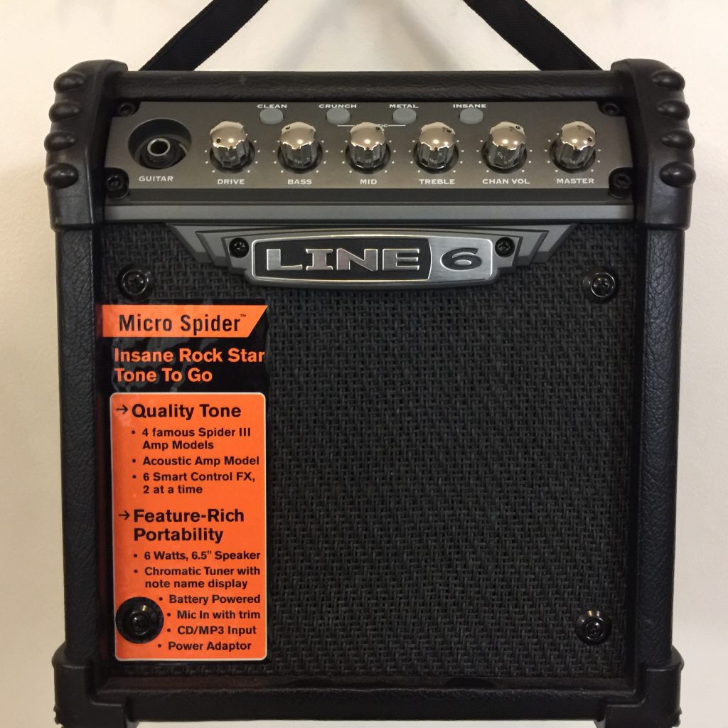 Ampli Guitare Line 6 micro spider VENDU - Contraste Music'Ole